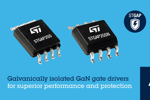 ST, 갈바닉 절연 기능 통합 GaN 드라이버 출시 - e4ds 뉴스