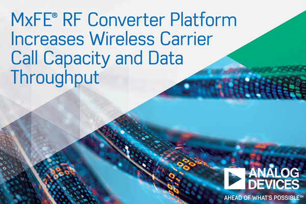 ADI, 멀티채널 혼성신호 RF 컨버터 플랫폼 출시 - e4ds 뉴스