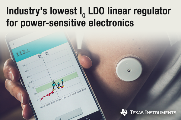 TI, 배터리 수명 늘리는 LDO 선형 레귤레이터 공개 - e4ds 뉴스