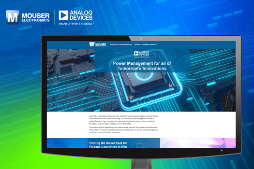 마우저·ADI, 전력 관리 혁신 기술 및 활용법 전자책 발표 - e4ds 뉴스