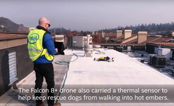 Tubbs 산불 피해 복구의 숨은 조력자 Intel 무인항공팀 - e4ds news
