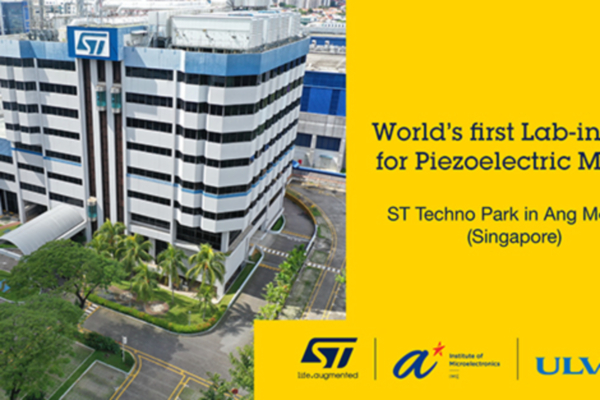 ST, 압전 MEMS 시장 확대 위해 세계 최초 ‘LiF’ 설립 - e4ds news