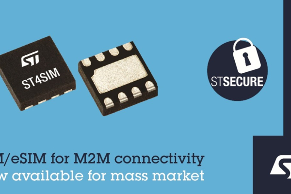 ST, GSMA 인증 M2M 전용 eSIM IC 'ST4SIM' 공개 - e4ds news