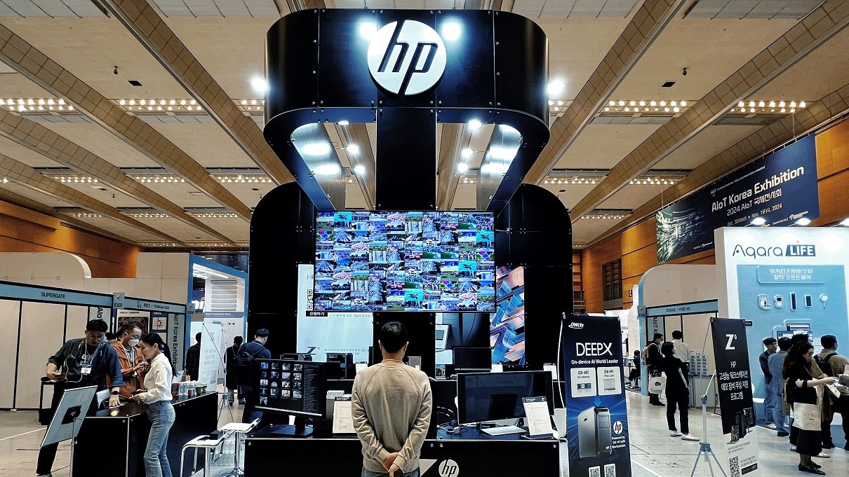 딥엑스, ‘2024 AIoT 국제 전시회’서 HP 협력 AI PC 시연 - e4ds news