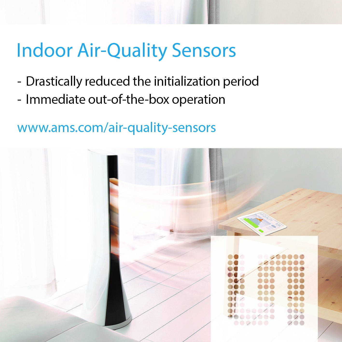 ams, CCS8xx 가스 센서 IC 제품군 업데이트 완료 - e4ds news