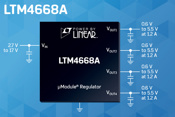 채널별 1.2A DC/DC 출력 가능한 레귤레이터 출시 - e4ds news