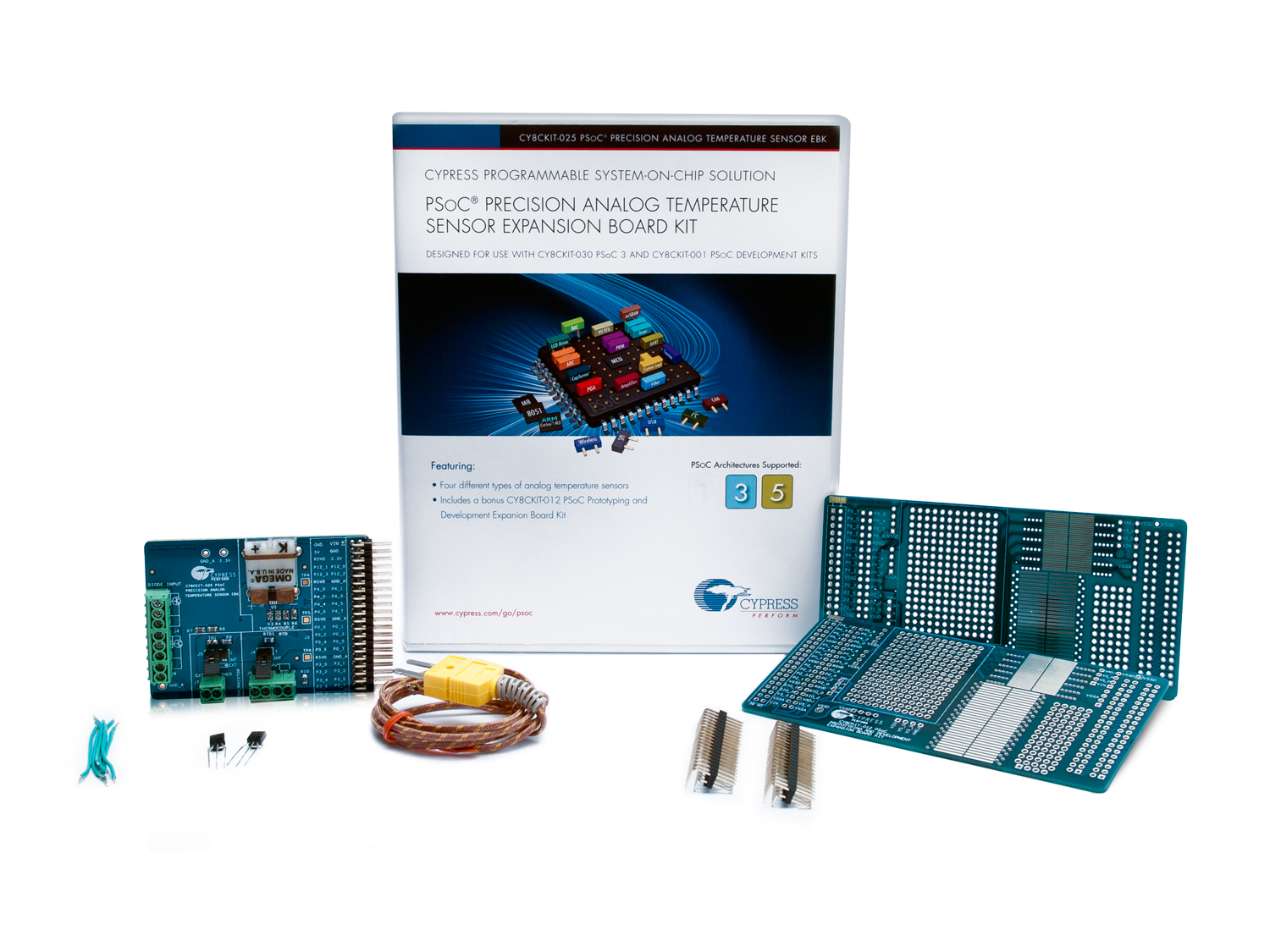 싸이프레스의 PSoC 3과 PSoC 5를 위한 새로운 개발 키트 출시! - e4ds news