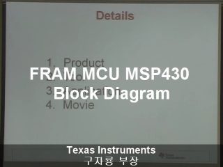 FRAM MCU MSP430 Block Diagram - e4ds news