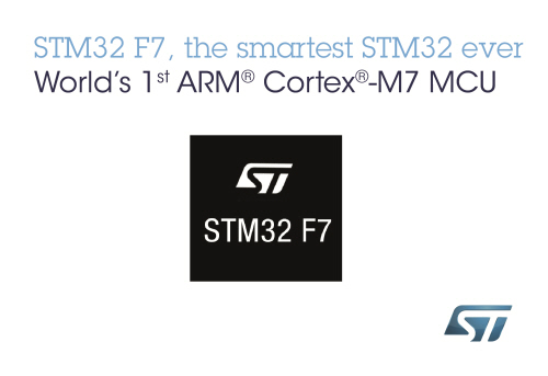 ST마이크로일렉트로닉스, 세계 최초 ARM® Cortex®-M7 코어 기반 STM32 F7 시리즈 MCU 출시 - e4ds news